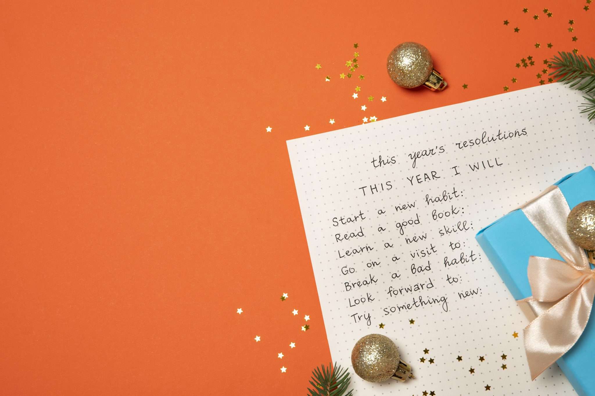 How to Make New Year’s Resolutions that Stick
